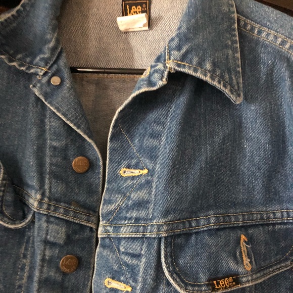 Lee | Jackets & Coats | Authentic Lee Jean Jacket | Poshmark